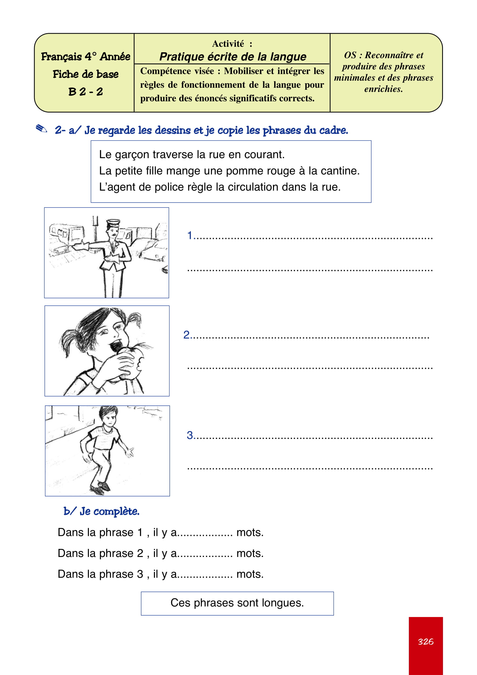 Fichier Classe 4ème Français - مدرستنا