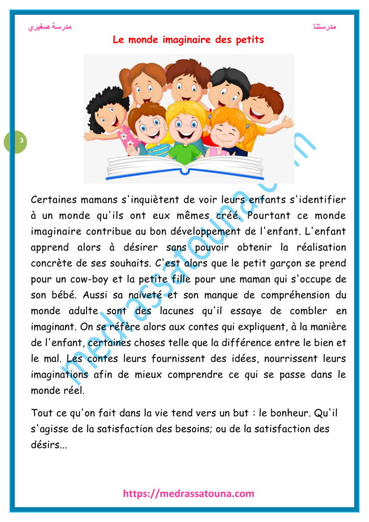 Français 7ème Module 1 "En famille" - مدرستنا